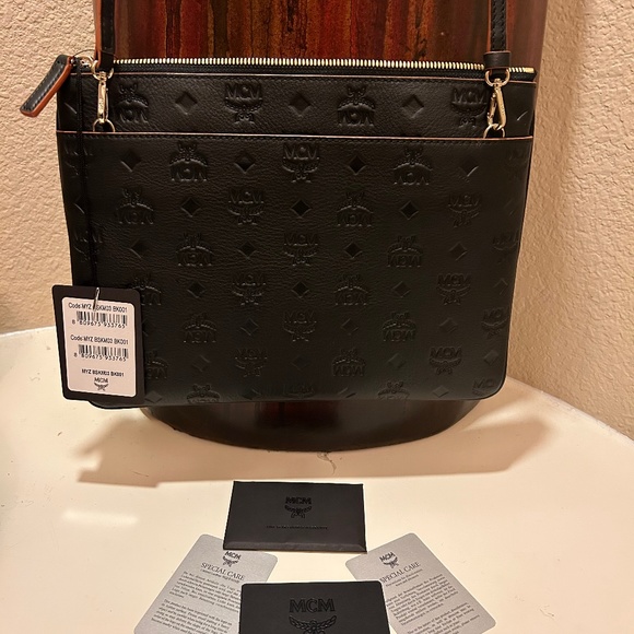 MCM | Bags | Authentic Mcm Monogram Klara Crossbodyclutch Nwt | Poshmark